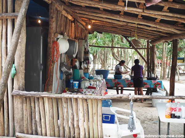 Barefoot dining Mexican style - Chamico’s, Soliman Bay, Tulum, Mexico ...