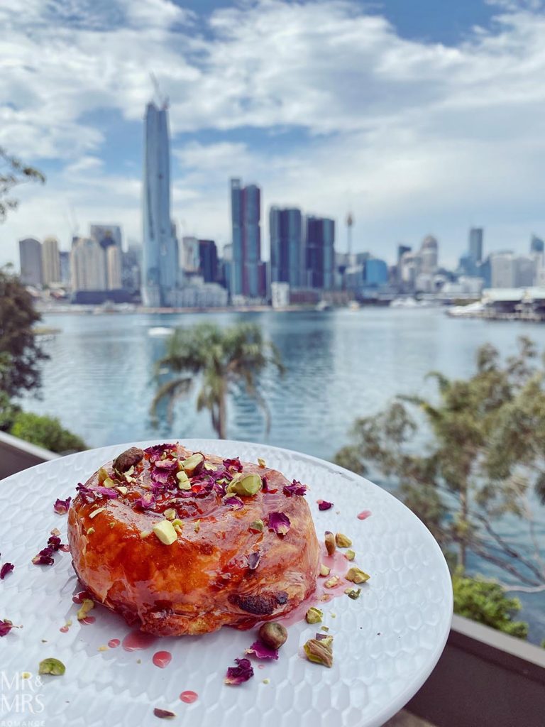 North African Delights - almond m’hencha with pistachio, honey and ...