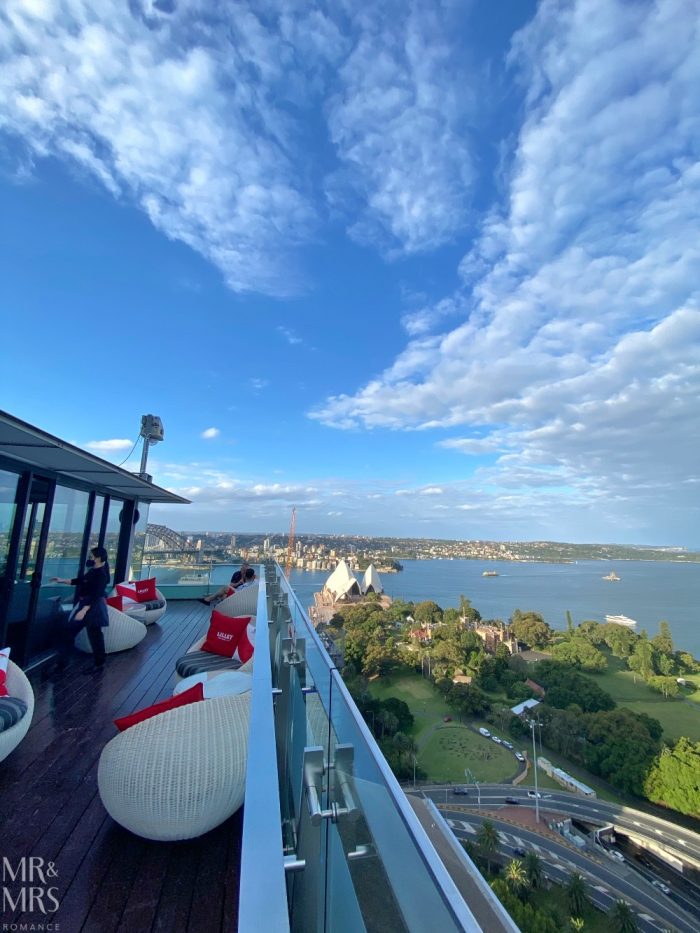 Panorama Lounge - the secret rooftop bar of the InterCon Sydney
