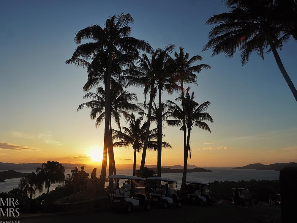 Where's the best place to watch sunset on Hamilton Island?Mr and Mrs ...